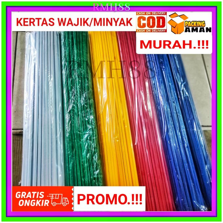 50 Pcs Kertas Wajik/Kertas Wajit/Kertas Koras | Lazada Indonesia