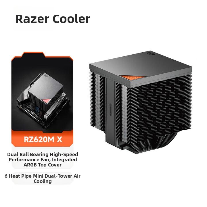 PCCooler | Desktop CPU Air Cooler Dual Tower Fan | Lazada PH
