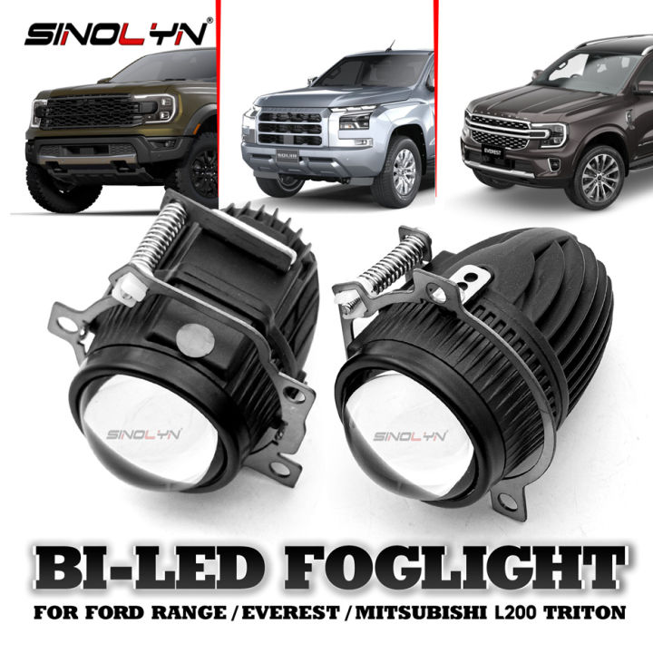 2.0 Inch Bi LED Projector Lens H11 Fog Lights For Ford Ranger Raptor ...