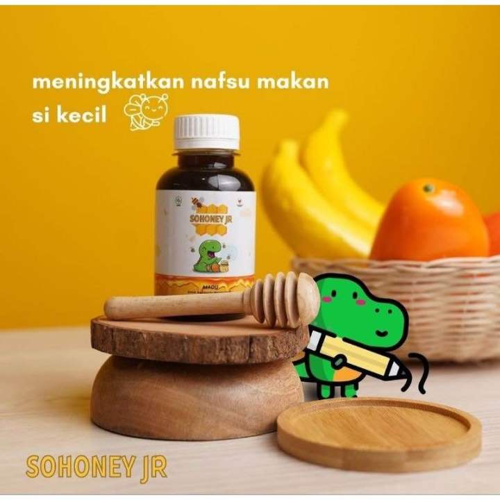 Sohoney Jr - Madu Penambah Nafsu Makan Anak | Lazada Indonesia