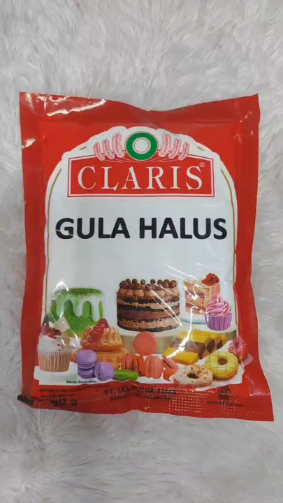 Gulus Gula Halus Claris 250 Gr untuk Kue, Donat, Cake, Fondant, Macaron ...