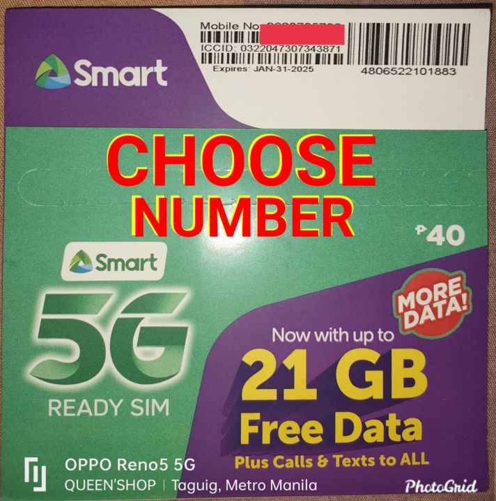 SMART SIM BUNDLE OF 10PCS | Lazada PH