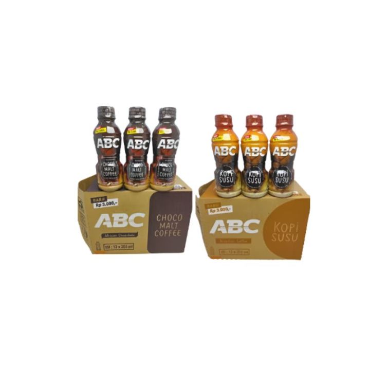 Kopi ABC Botol (1 Pack 24 pcs) Minuman enak dan murah | Lazada Indonesia