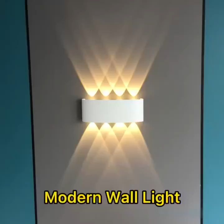 LED Wall Light / Lampu Dinding / Lampu Hias Dinding Waterproof Wall ...