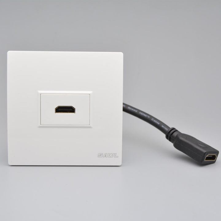 with Line HD HDMI Socket 86 Type Wall Concealed Multimedia Panel Direct ...