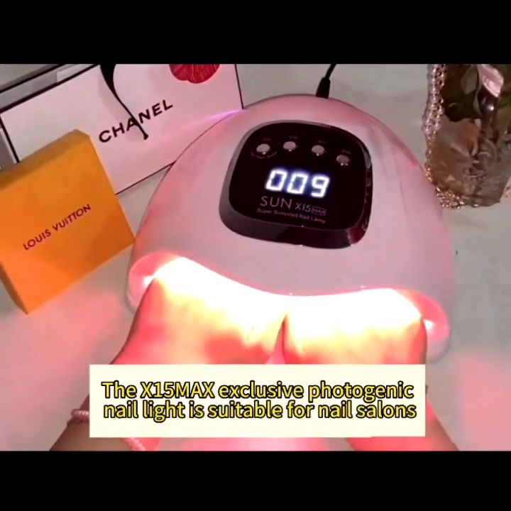 🤟🏻แห้งเร็ว 10 วินาที🤟🏻เครื่องอบเล็บ กำลังไฟสูง 320W 72ไฟ LED จอแสดงผล ...