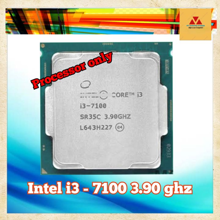 i3 7TH GEN PROCESSOR / I3-7100 3.90 GHZ PRPCESSOR | Lazada PH