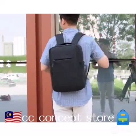 CC CONCEPT Laptop Backpack Travel Bag USB Unisex Men Women Business ...