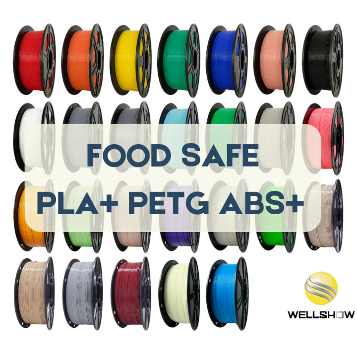 PLA 3D Filament 1.75mm PLA Filament Food Safe 3D Printer Filament PETG ...