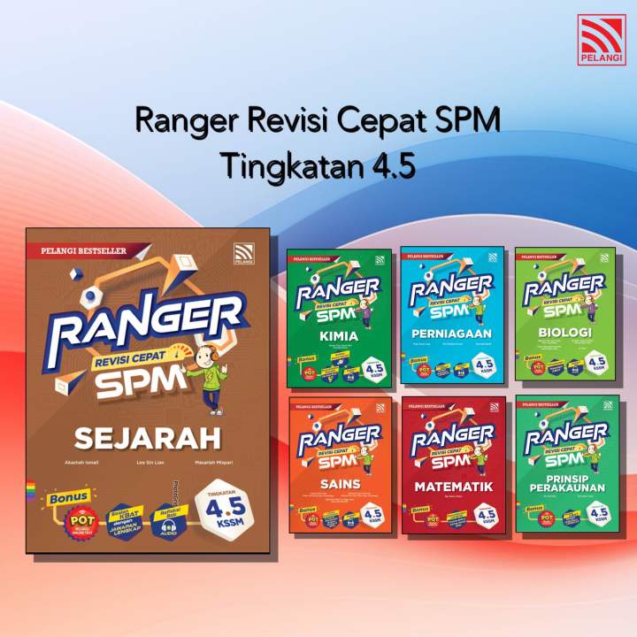 [MK] Buku Rujukan RANGER SPM KSSM Tingkatan 4.5 | Lazada