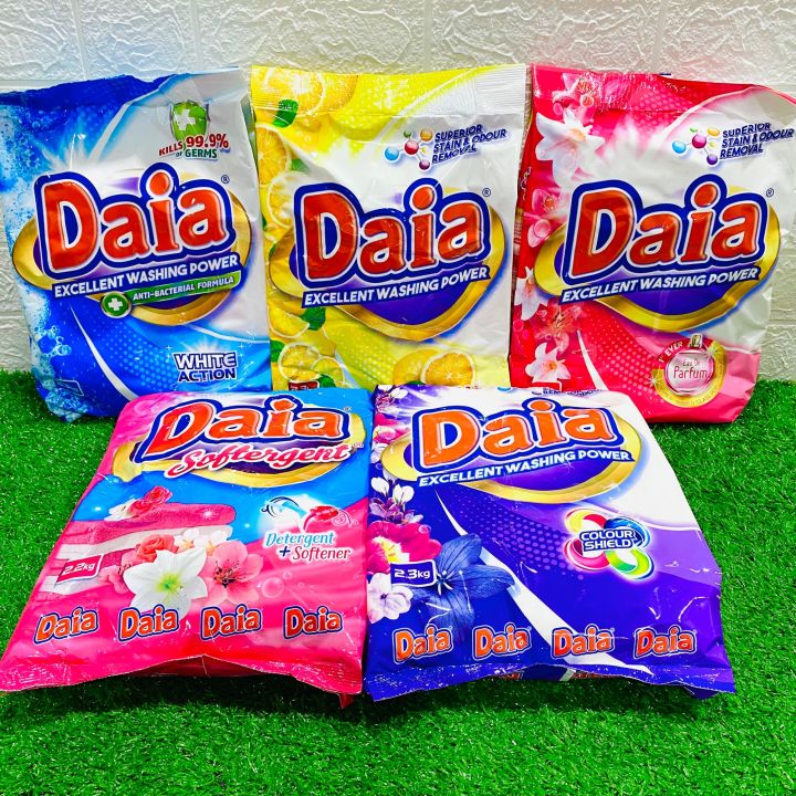 DAIA DETERGENT POWDER & SOFTENER (2.1kg/2.3kg) (Laundry Powder ...