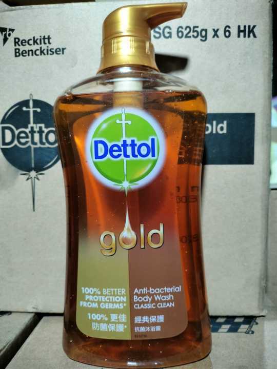 Dettol Gold body wash classic clean 625ml | Lazada Indonesia