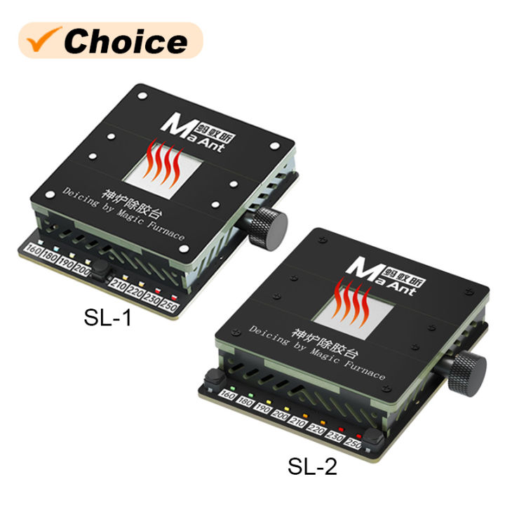 Rapid Heating Degumming Station for Cellphone Repair MaAnt SL-1 SL-2 Deicing by Magic Furnace IC ...