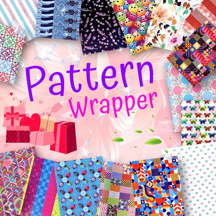 Pattern Coated Gift Wrapper 10’s | Lazada PH