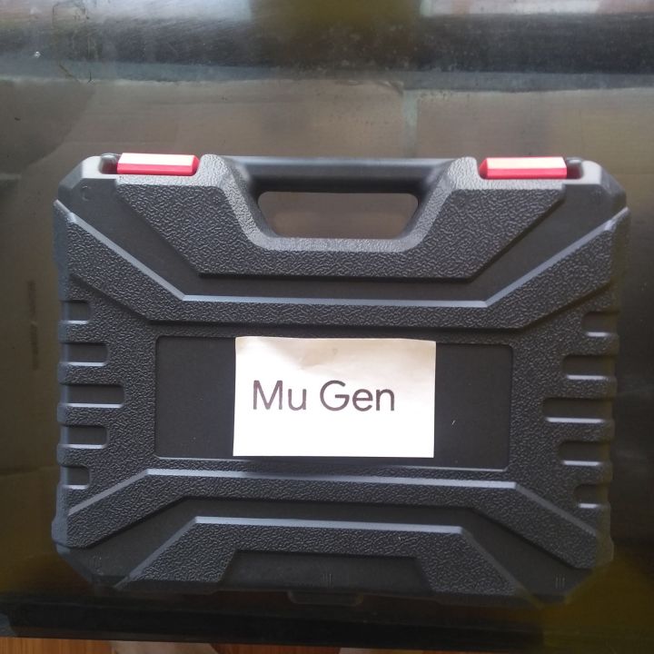 tools box tempat penyimpanan bor 12v lengkap dengan bit screwdriver ...