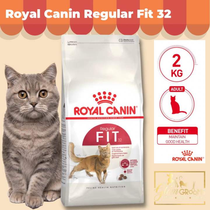 Royal Canin Fit 32 Adult Cat Dry Food 2kg ORIGINAL PACKAGING | Lazada PH
