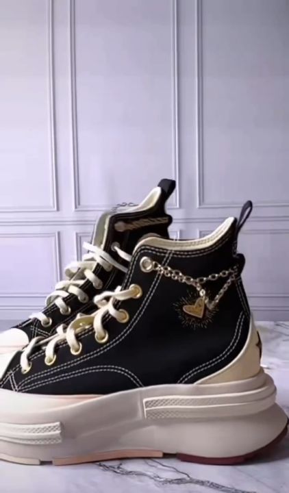 Giày converse Run Star Legacy CX Platform Gold Chain (full box) | Lazada.vn