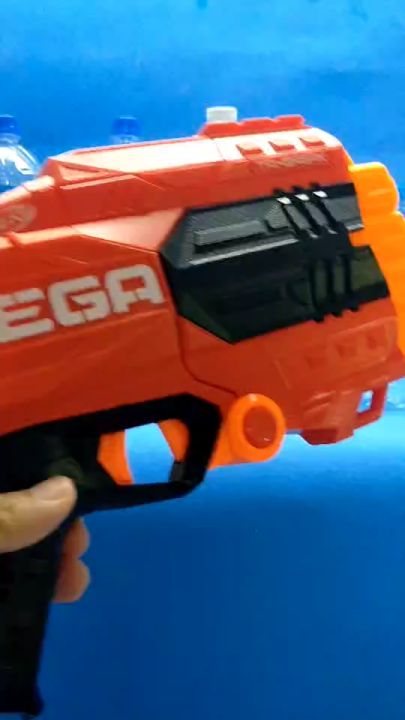 nerf Mega Tri Break ของแท้ มือสอง ยิงดีสภาพสวย โหลดใส่กระสุนอย่างเท่ห์ ...