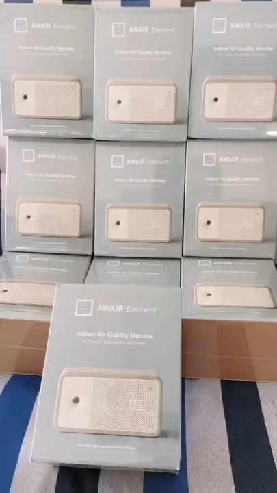 (พร้อมส่ง) AWAIR element เครื่องวัดคุณภาพอากาศ indoor quality monitor ...