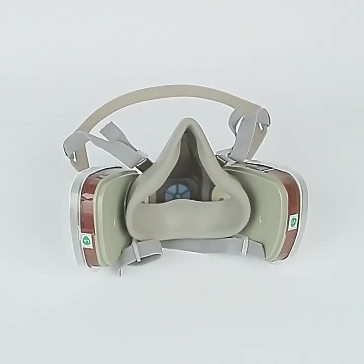 Dun Guard 6200 Gas Dust Spray Paint Chemical Gas Shield Full Face ...