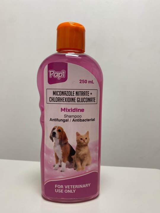 MIXIDINE SHAMPOO (Miconazole nitrate +Chlorhexidine Gluconate -250ml ...