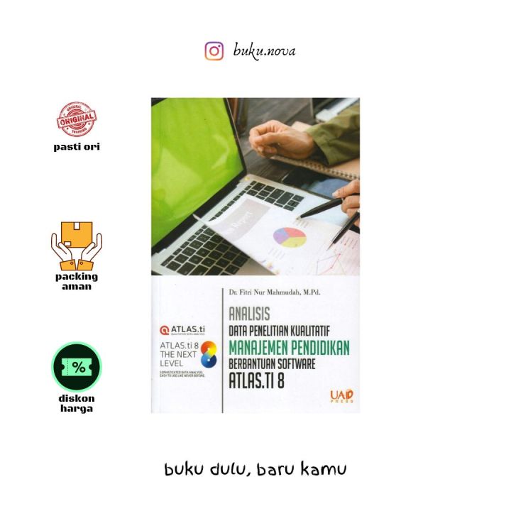 Buku Analisis Data Penelitian Kualitatif Manajemen Pendidikan Berbantuan Software Atlas.TI 8 ...