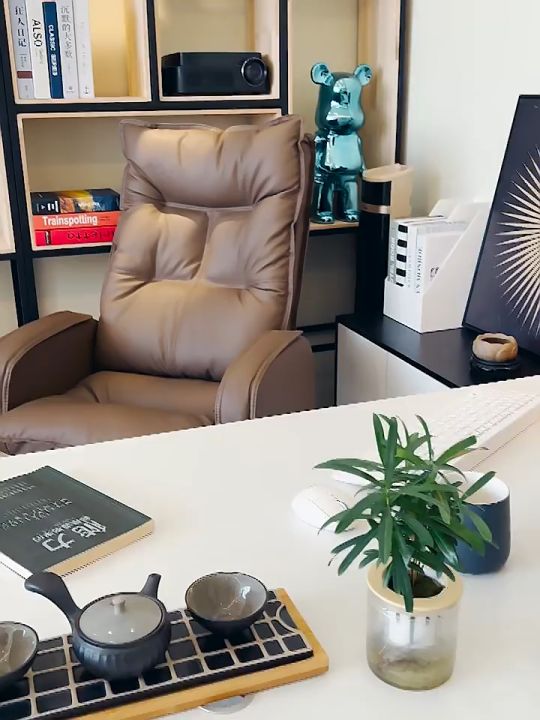 F&G Office Chair Computer Chair Comfortable Lazy Lounge Chair Lift Boss ...