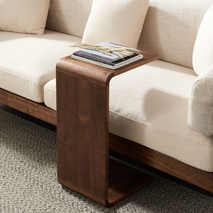 North American FAs Grade Black Walnut Side Table Solid Wood Small ...