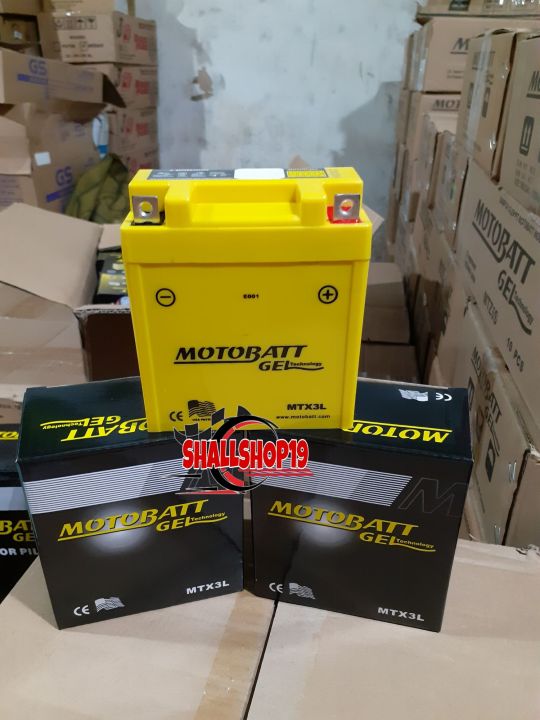 Aki MOTO BATT MTX3L Untuk motor RX King,satria 2T,ninja 150 dan NSR 150 ...