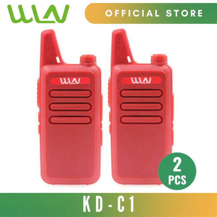 WLN KD-C1 5W 16 Channel UHF 400-470MHz Two-Way Walkie Talkie Radio -SET ...