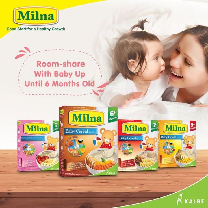 Milna Baby Cereal 6m+ Assorted Variance 120g | Lazada