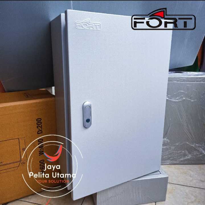 box panel listrik 60x40x20 metal indoor full 1mm pabrikan merk FORT | Lazada Indonesia