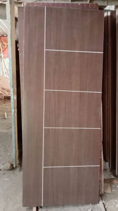 pintu minimalis motif garis panel E | Lazada Indonesia