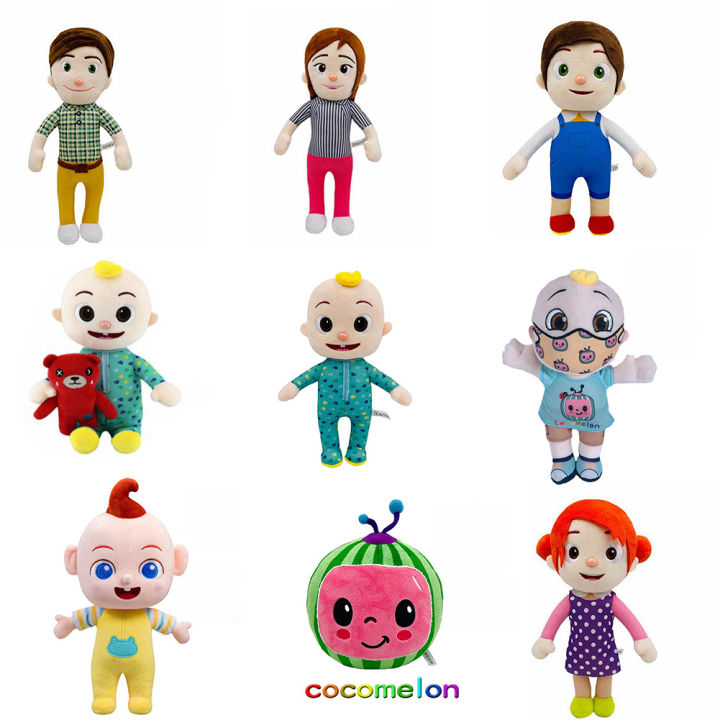 Plush Toy Singing Music Children Animation Cocomelon Soft Dolls ...