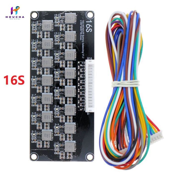 16S Balance Li-ion Lifepo4 Battery Active Equalizer Balancer BMS ...