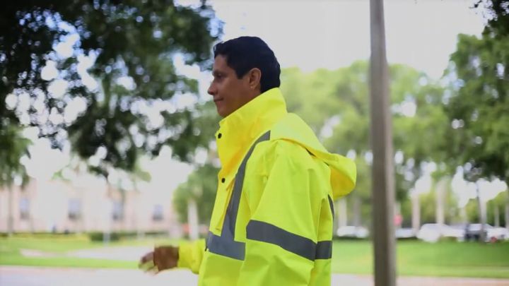 Heavy Duty SET Water Proof Coat Reflective Rain Coat raincoat jacket ...