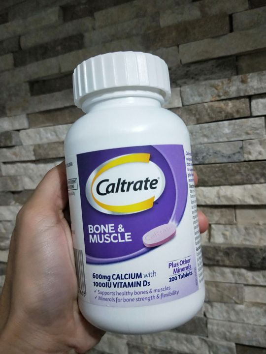 Caltrate Bone & Muscle 200 tablets 12*2025 expiration | Lazada PH
