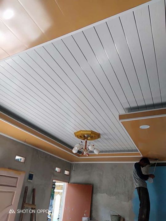 pemasangan plafon PVC | Lazada Indonesia
