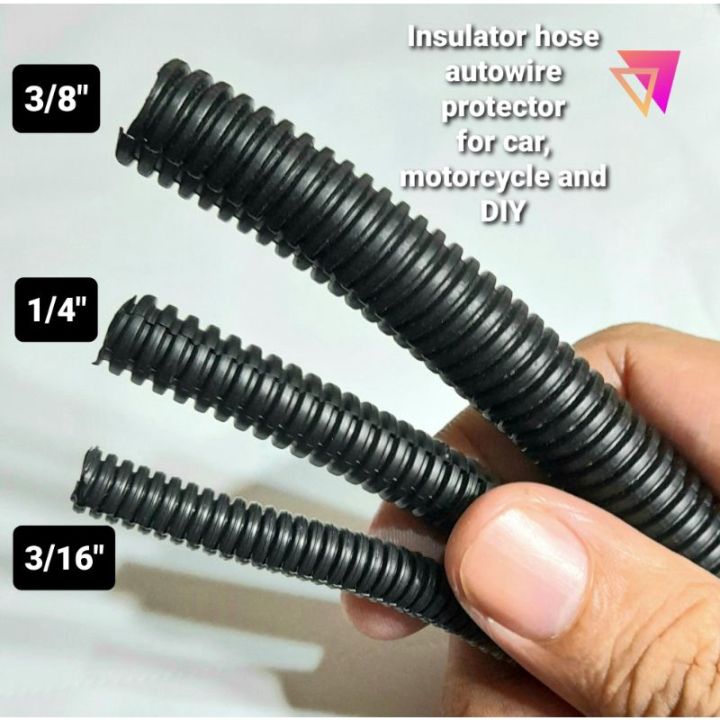 3meter Insulator Hose wire protection for auto electrical 3/16 1/4 3/8 ...