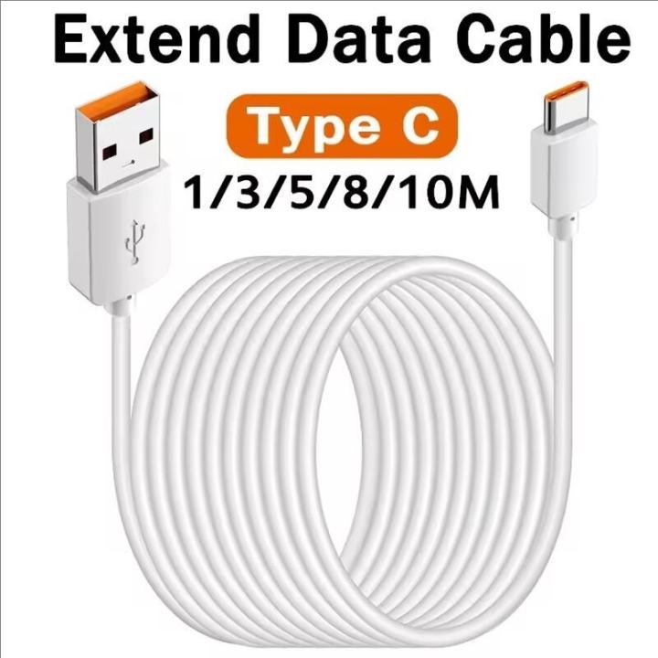 Ultra Long Type C Super Fast Charging Cable / 3/5/8/10M Type C Port ...