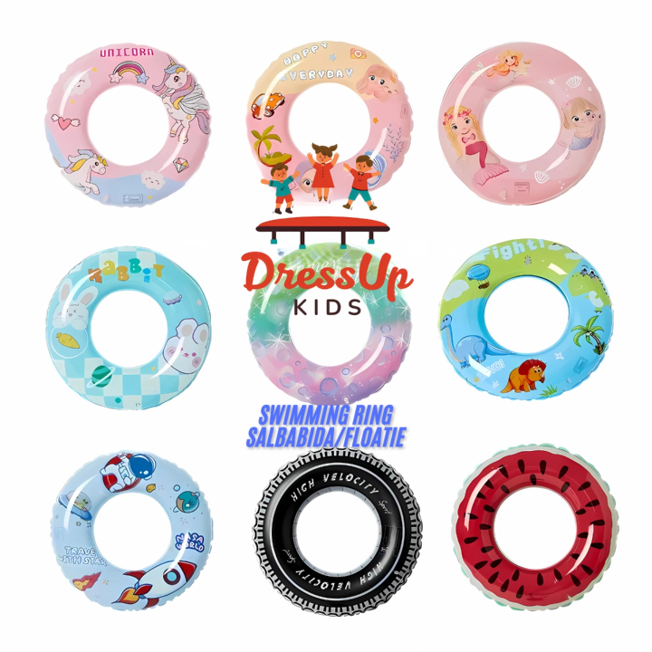 Trendy Kids Swimming Ring Salbabida Safe & Secure Comfortable Floatie ...