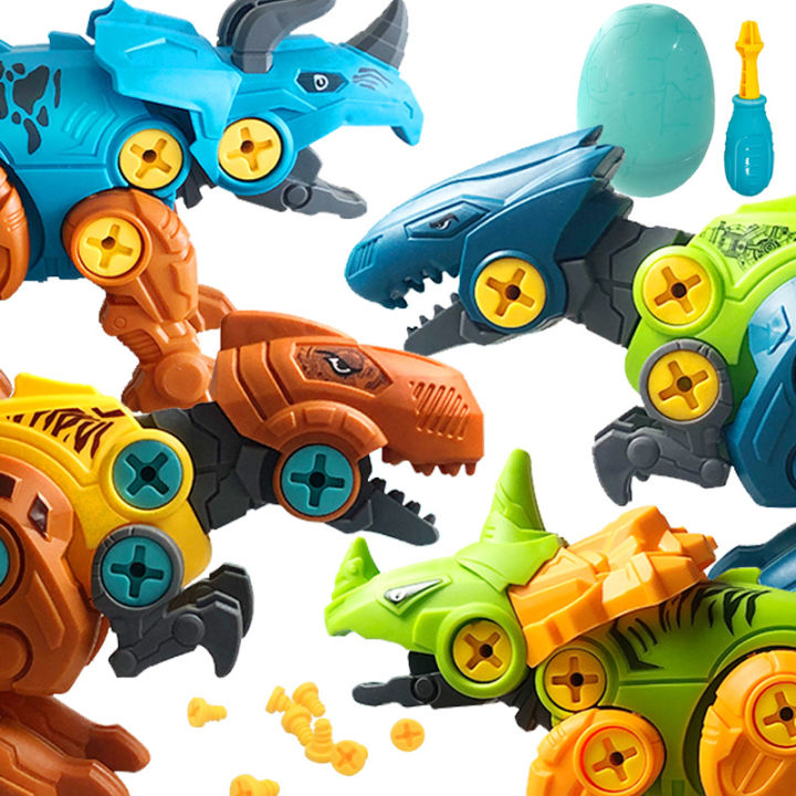 Assemble Dinosaur Toy Children's Twist Screw Educational Disassembly ... Assemble Dinosaur Toy Children's Twist Screw Educational Disassembly ...
