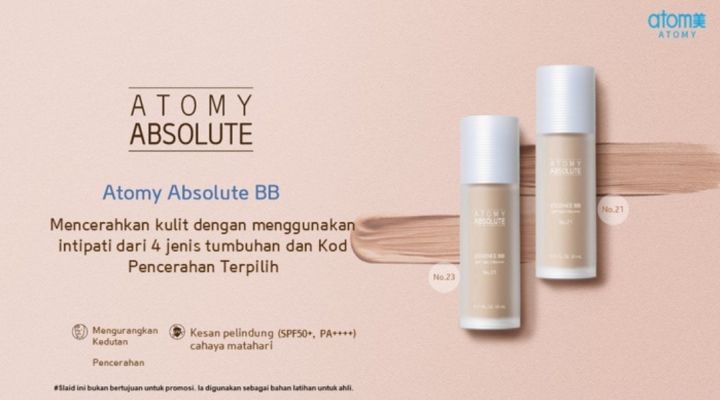 ATOMY ABSOLUTE BB CREAM SPF 50+ PA++++ | Lazada Indonesia