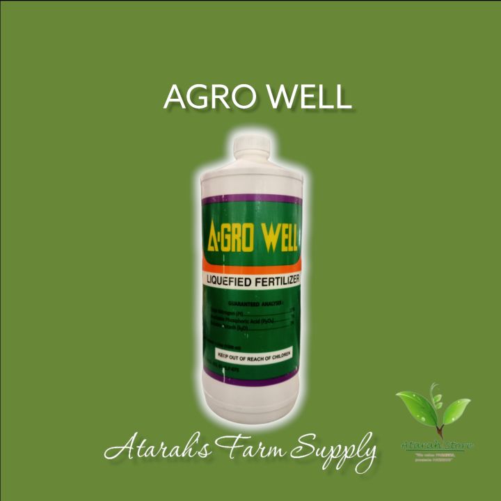 AGRO WELL/ AGROWELL Liquefied Foliar Fertilizer | Lazada PH