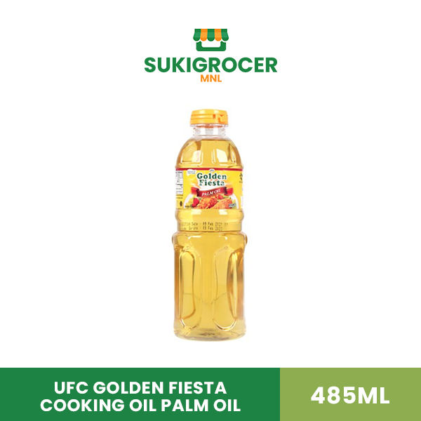 UFC Golden Fiesta Cooking Oil Palm Oil 485ML | Lazada PH