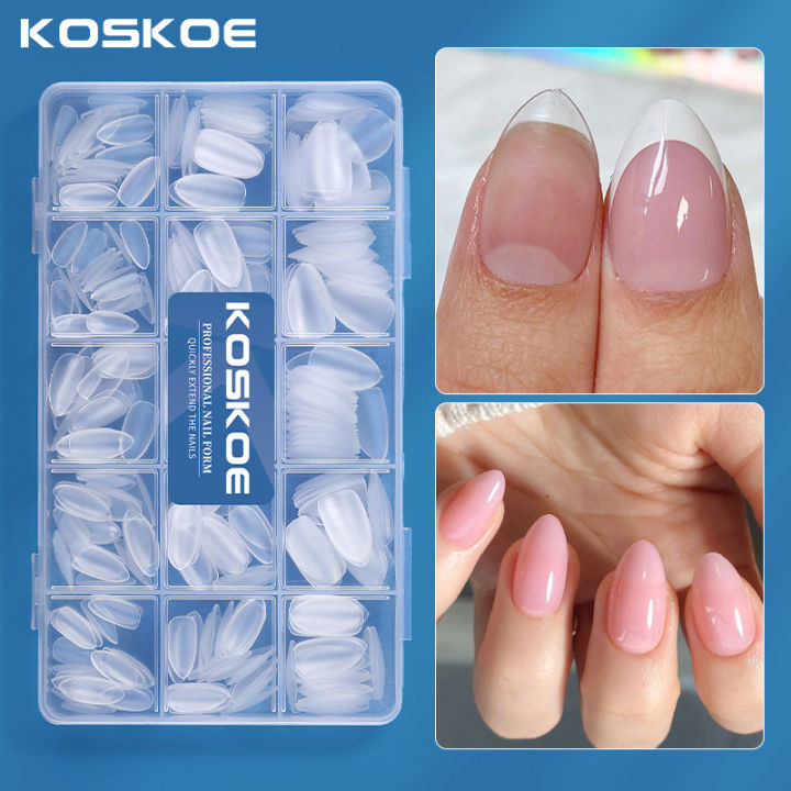 UR SUGAR 300Pcs X XS Short Nail Tips Full Coverage Press on Nail Matte ...