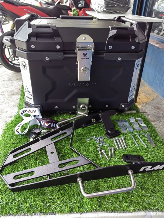 Duhan 45L Alloy Box With Rm Bracket Click Beat Mio etc. | Lazada PH