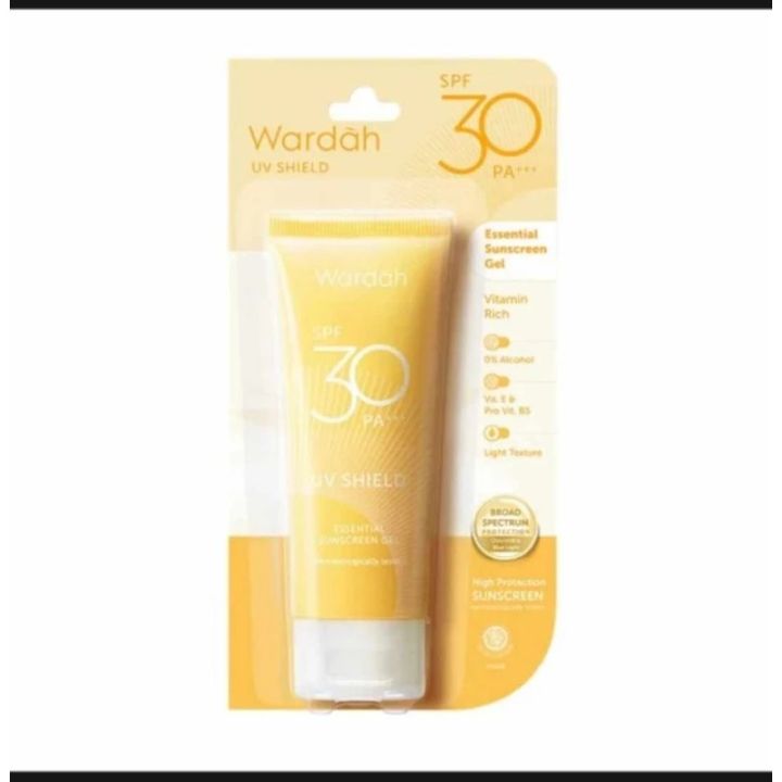WARDAH UV Shield Sunscreen Gel SPF35 40ml | Lazada