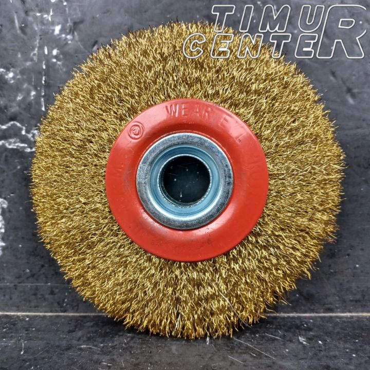 Sikat Kawat Bulat 8 inch Wire Brush 200 mm | Lazada Indonesia