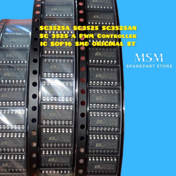 SG3525A SG3525 SG3525AN SG 3525 A PWM Controller IC SOP16 SMD ORIGINAL ST | Lazada Indonesia
